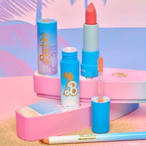 Barbie | Makeup | Barbie X Glamlite Summer Vacay Lip Kit | Poshmark